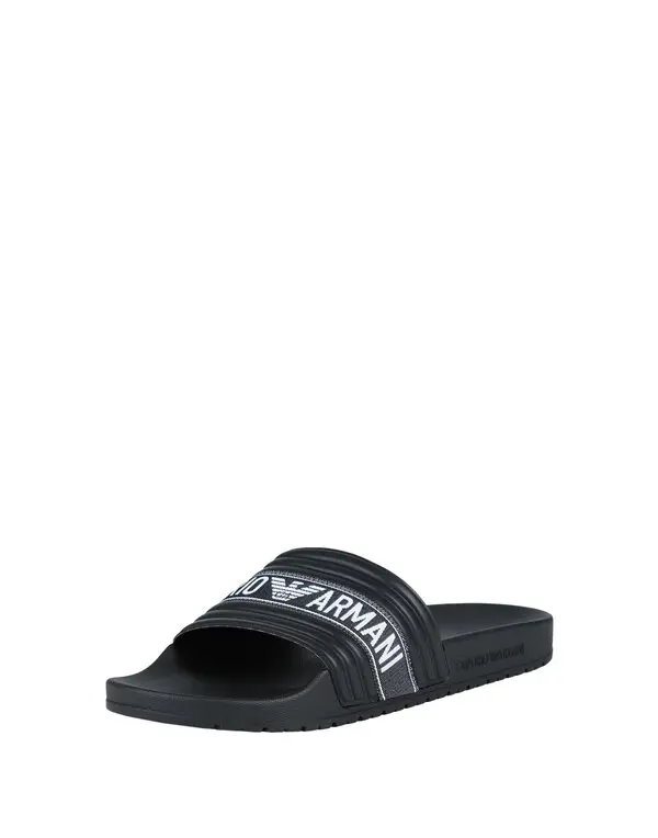 Emporio Armani Pvc And Polyurethane Slides