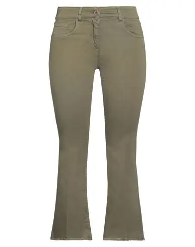 19.70 NINETEEN SEVENTY Flared Trousers - Military Green