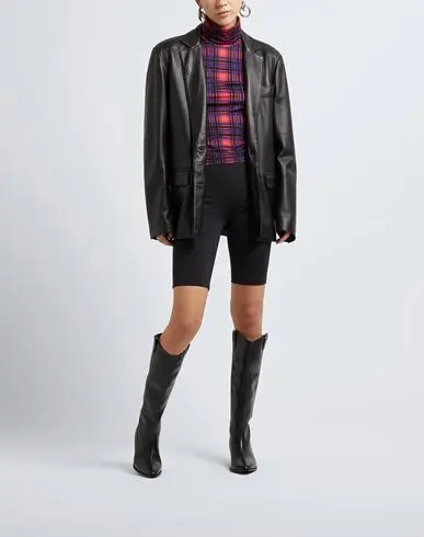 8 BY YOOX Printed Jersey Rollneck Top