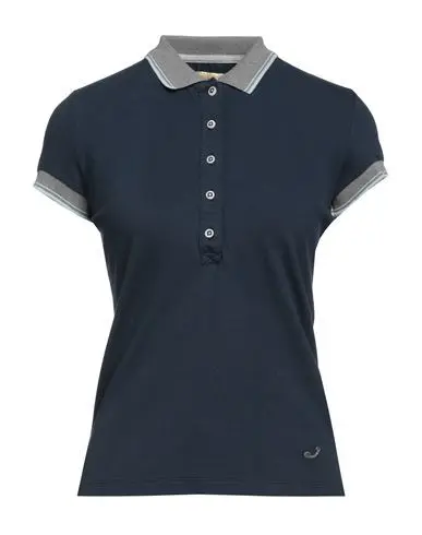 JACOB COHЁN Polo Shirt In Piqu - Navy Blue