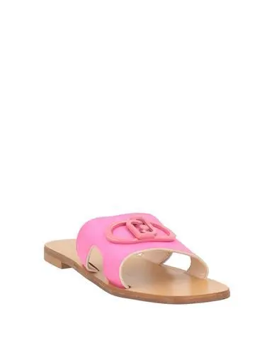Liu Jo Leather Slide Sandals