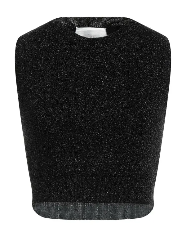 CIRCUS HOTEL Knitted Top - Black