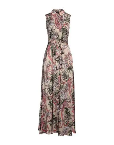 LIU •JO Paisley Print Maxi Shirt Dress