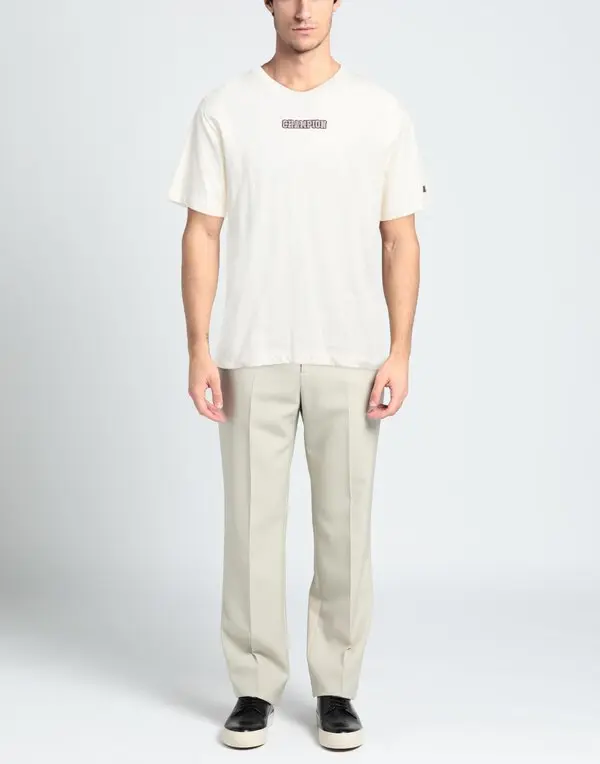 Champion Cotton T-shirt With Embroidered Detailing