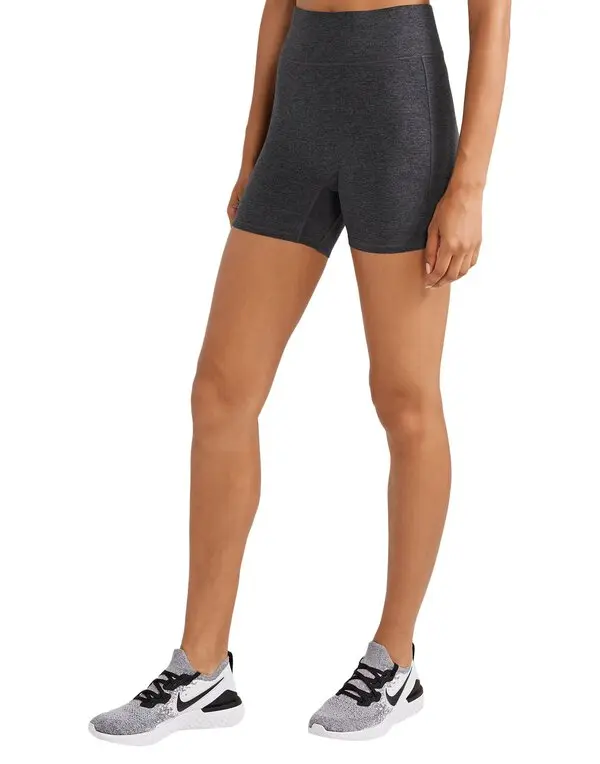 We Over Me Slim Fit Athletic Shorts - Grey