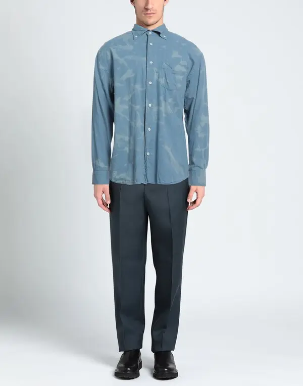 GANT X WRANGLER Shirt Size Cotton, Wool