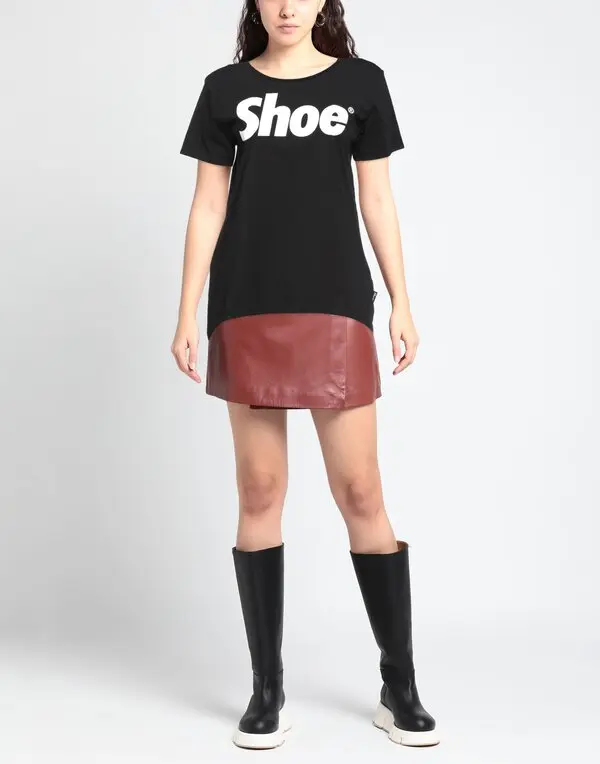 SHOE Logo-print T-shirt - Black