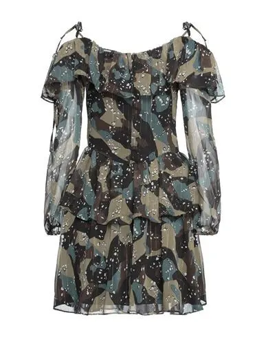 Guess Mini Dress With Camouflage Print