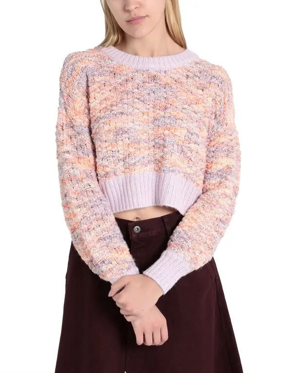 Only Multicolor Knit Sweater - Purple