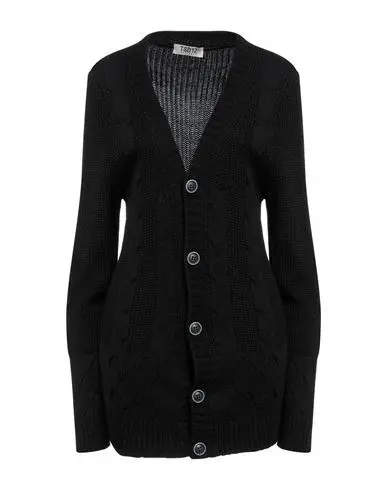 TSD12 Knitted Cardigan - Black