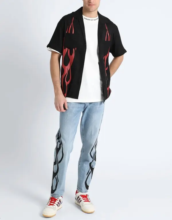 VISION OF SUPER Shirt Size Viscose