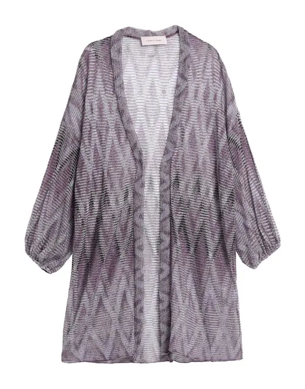 TWENTY EASY BY KAOS Knitted Cardigan - Purple
