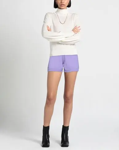VICOLO Knit Lightweight Knit Shorts - Lilac