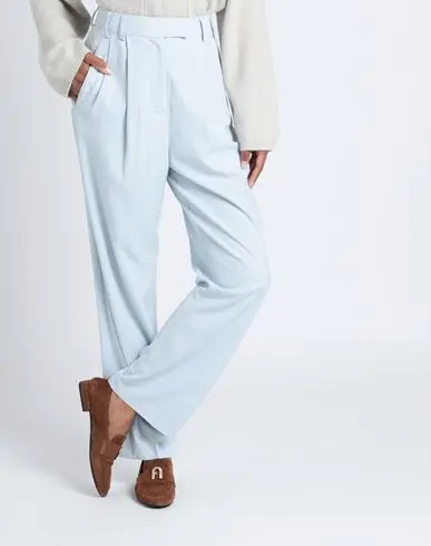 Topshop Straight Leg Twill Pants