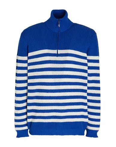 8 BY YOOX Half-zip Striped Jumper