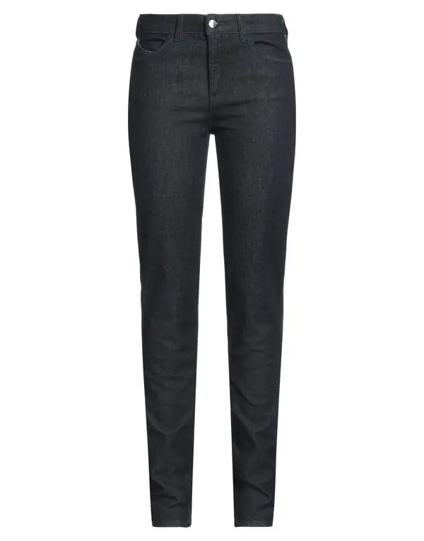 Emporio Armani Cotton, Cashmere, And Elastane Jeans - Blue