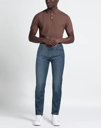 Armani Exchange Straight-leg Jeans With Five-pocket Design