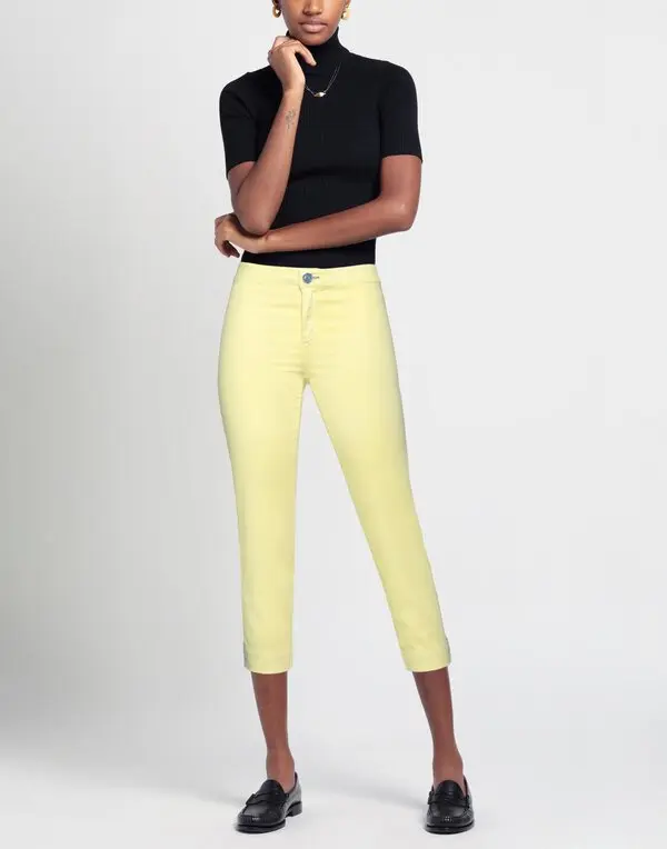 ELISA CAVALETTI BY DANIELA DALLAVALLE Elisa Cavaletti Tapered Leg Pants - Yellow