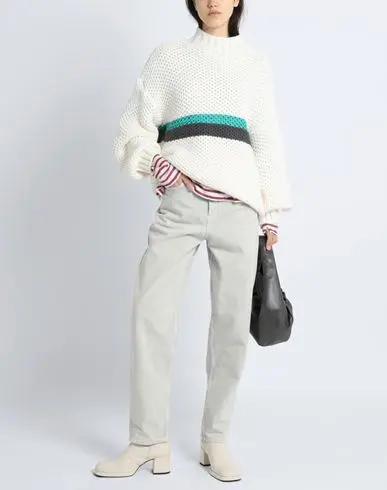 Topshop Turtleneck In White 43% Off Editorialist