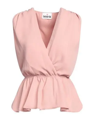 SHERRY BE Peplum Top - Pink