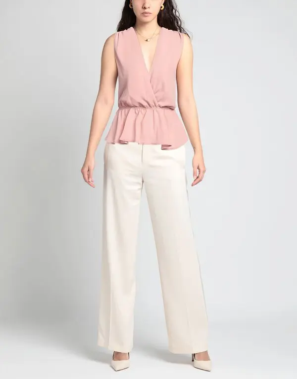 SHERRY BE Peplum Top - Pink