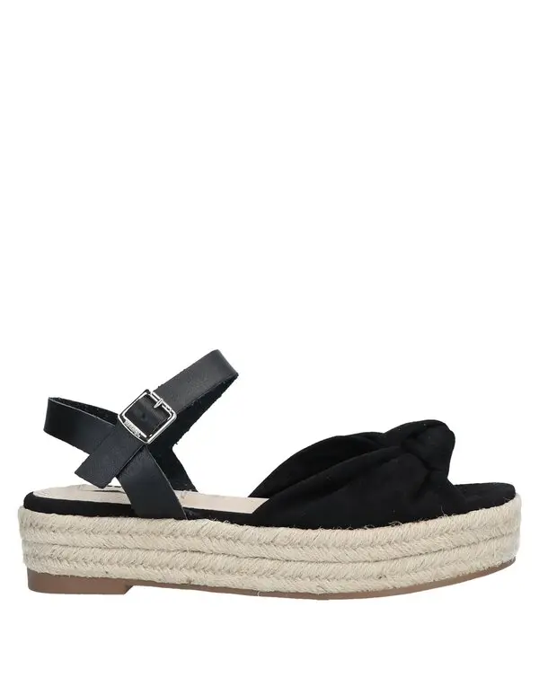 Mtng Espadrille Sandals In Black 38% Off Editorialist