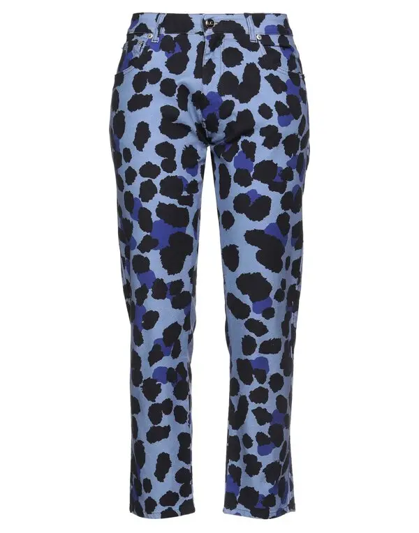 SEMICOUTURE Leopard-print Tapered Jeans