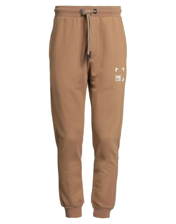 GAËLLE PARIS Pants Camel Size Cotton - Beige