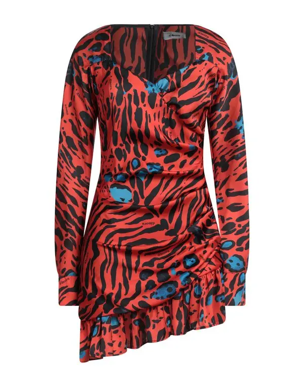 DIMORA Mini Leopard-print Dress