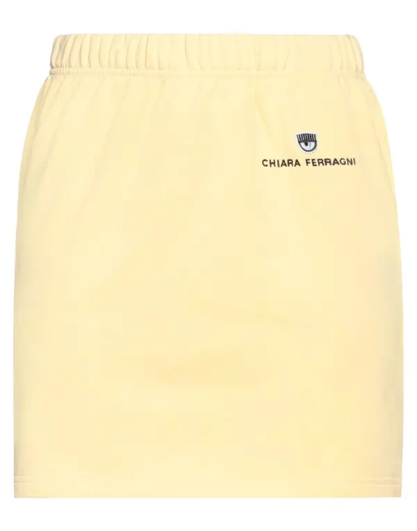 CHIARA FERRAGNI Mini Skirt - Yellow