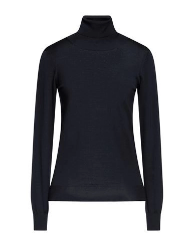 DRUMOHR Turtleneck Merino Wool Top - Blue