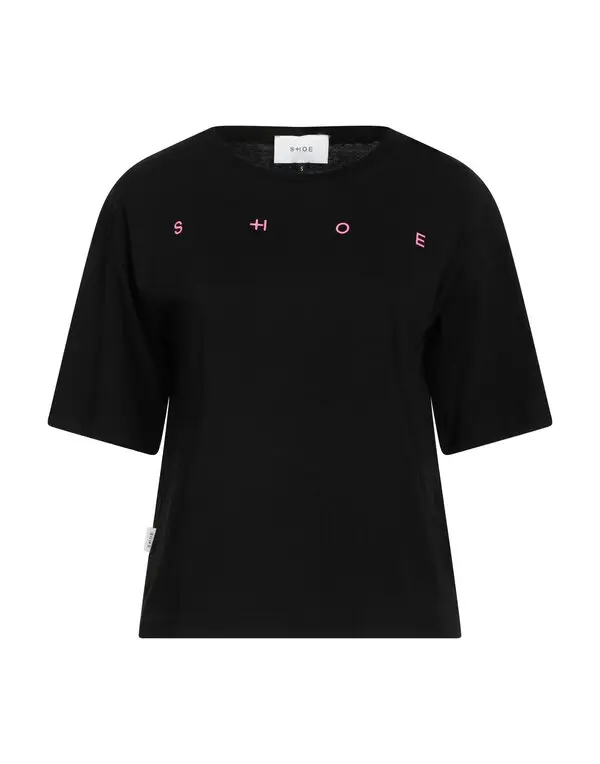 SHOE T-shirt In Cotton - Black