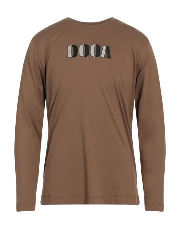 DOOA T-shirt Size Cotton - Brown
