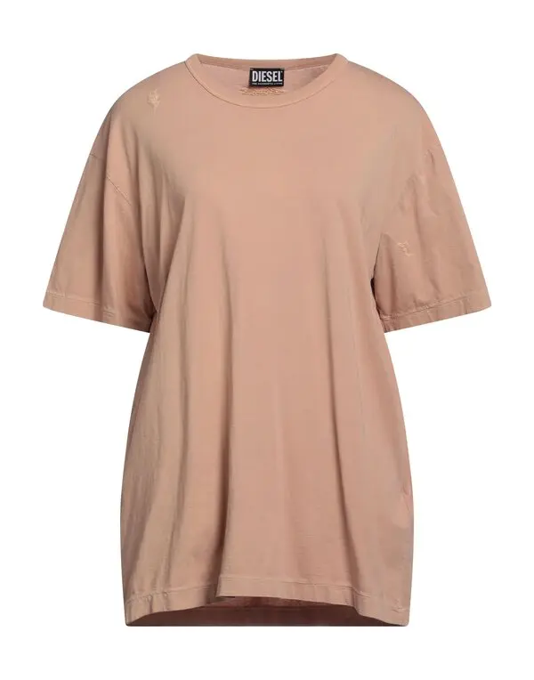 DIESEL Basic T-shirt - Beige