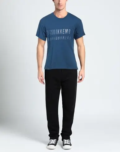 BIKKEMBERGS T-shirt Size Cotton, Elastane