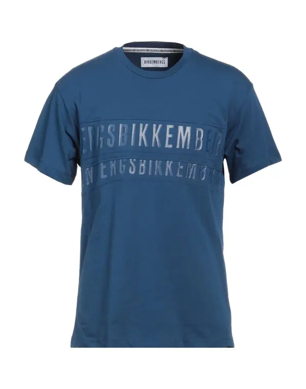 BIKKEMBERGS T-shirt Size Cotton, Elastane