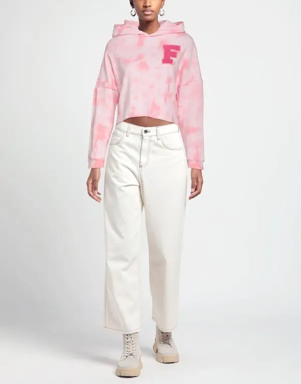 FREDDY Cotton French Terry Sweatshirt - Pink