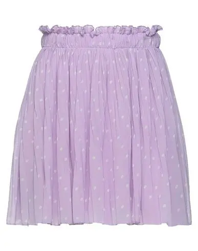 VANESSA SCOTT Mini Pleated Skirt - Purple