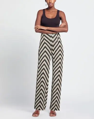 BERNA Herringbone Patterned Pants