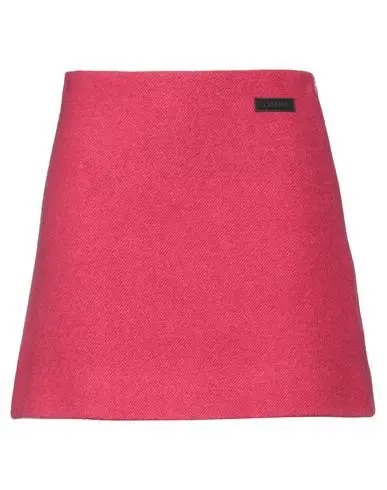 GANNI Mini Pencil Skirt - Red