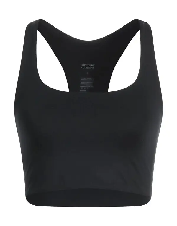 GIRLFRIEND COLLECTIVE Sports Top Recycled Polyester Blend - Black