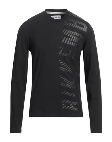 BIKKEMBERGS T-shirt Garnet Size Cotton, Elastane - Black