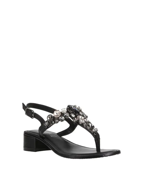 CAFÈNOIR Thong Sandal Size Leather