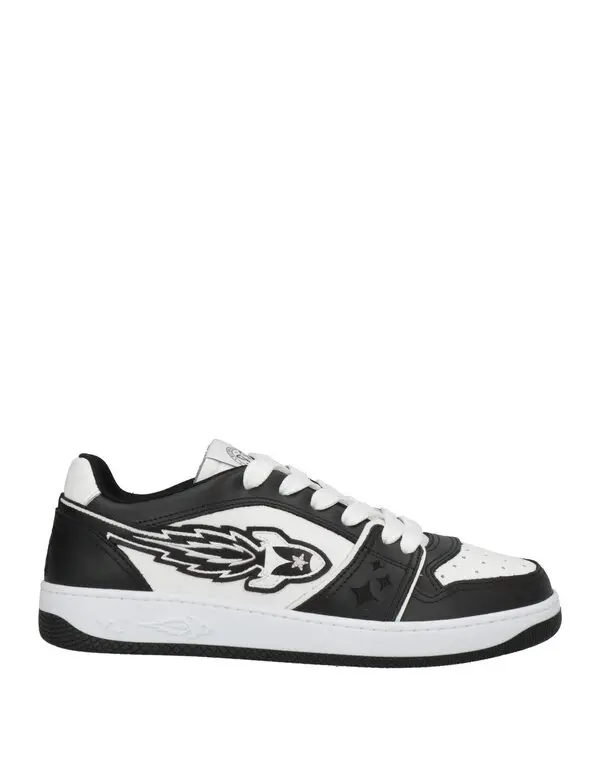 ENTERPRISE JAPAN Leather Sneakers - Black