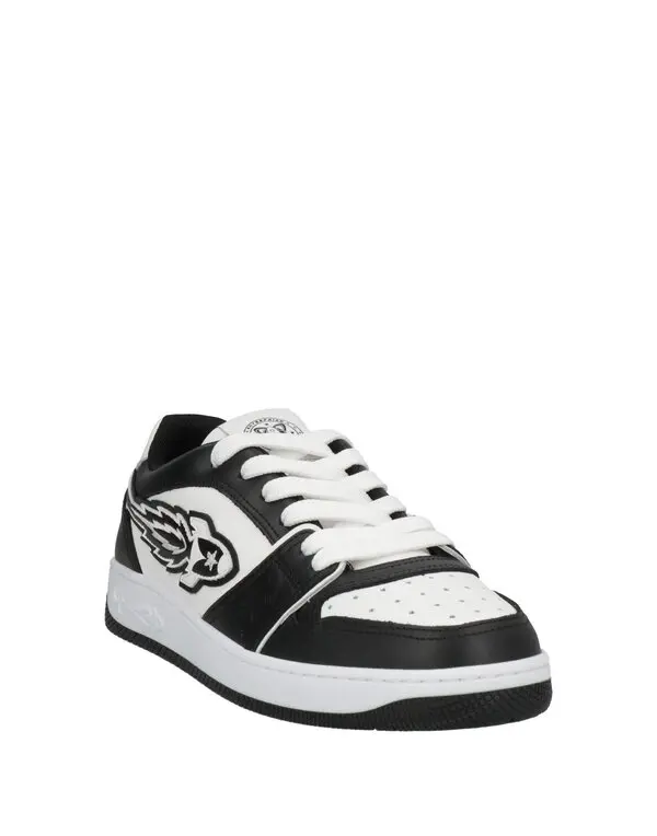 ENTERPRISE JAPAN Leather Sneakers - Black