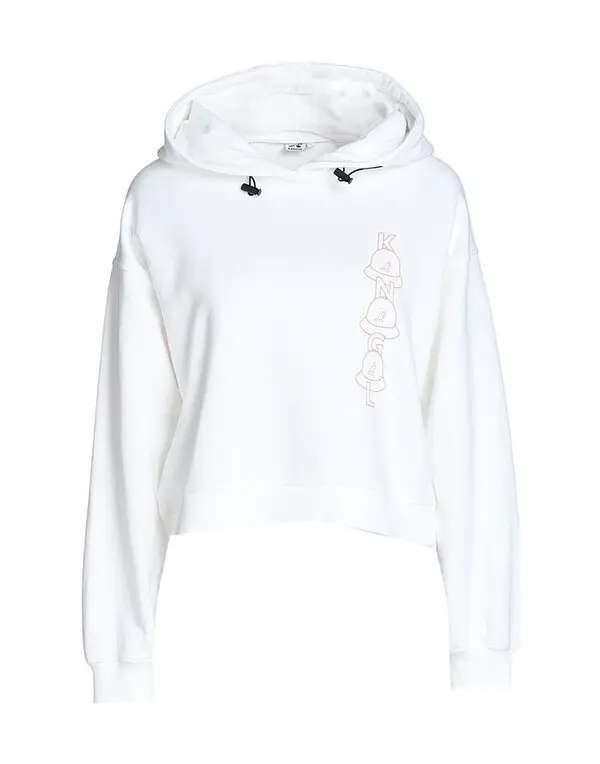 KANGOL Cotton French Terry Sweatshirt - White