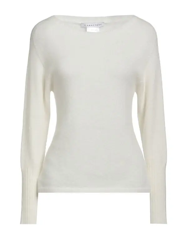 CARACTÈRE Long Sleeve Crew Neck Sweater