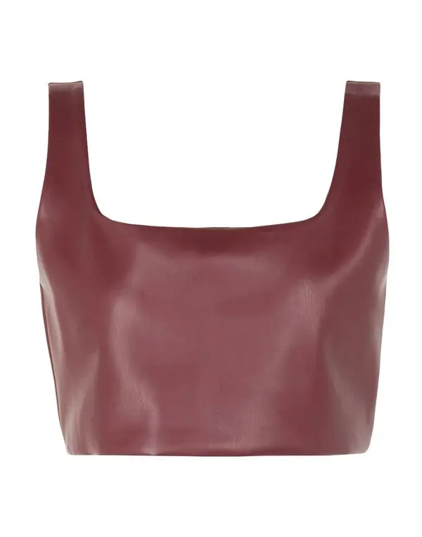 8 BY YOOX Sleeveless Top - Red