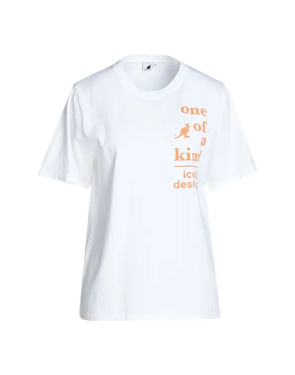 KANGOL Printed Cotton T-shirt - White