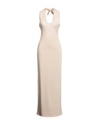 NA-KD Bodycon Maxi Dress - Beige